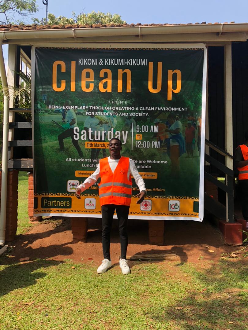 Kikoni and Kikumi Kikumi Clean up - Julius Nyerere Leadership Centre (JNLC)